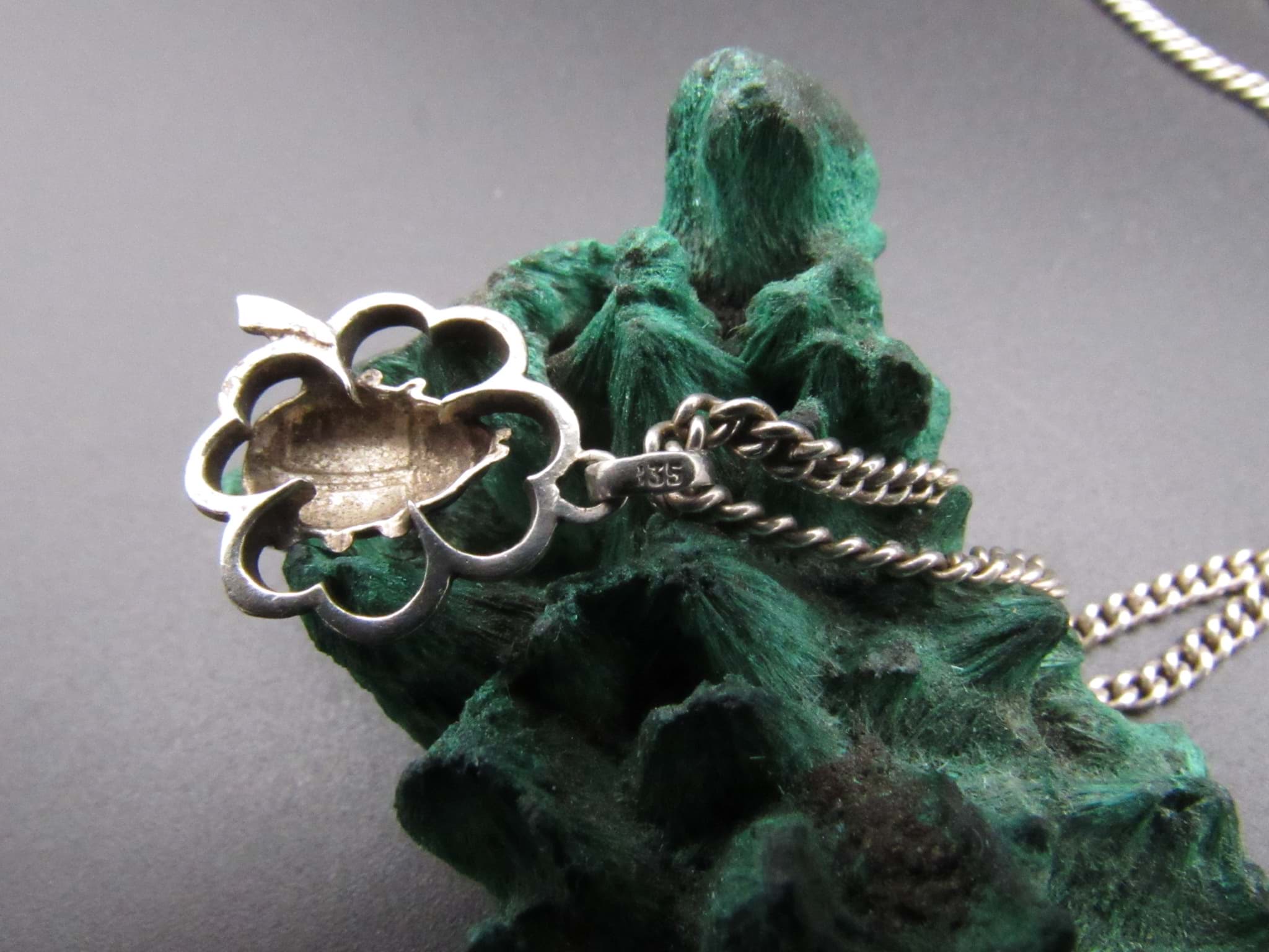 Silber Marienkäfer Anhänger mit Silberkette, 835, Glücksbringer ★ sofort kaufen bei uns im ...